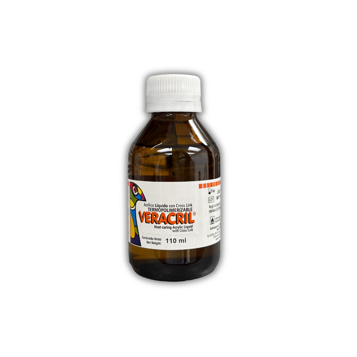 LIQUIDO ACRILICO VERACRIL TERMOPOLIMERIZABLE – Medidentalpty
